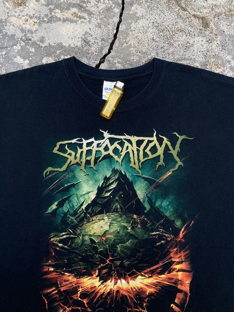 Suffocation Band, Men's Fashion, Tops & Sets, Tshirts & Polo Shirts on ...
