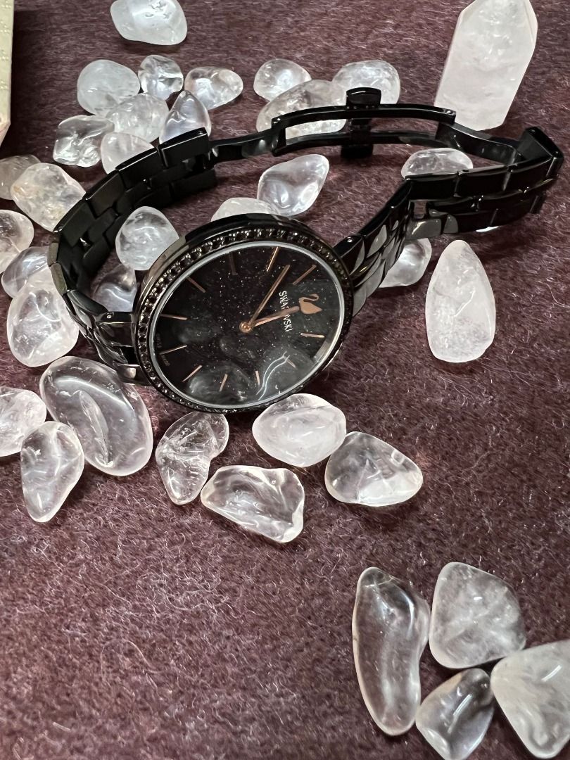 Swarovski Cosmopolitan Midnight Cipher Watch, Women's Fashion, Watches ...