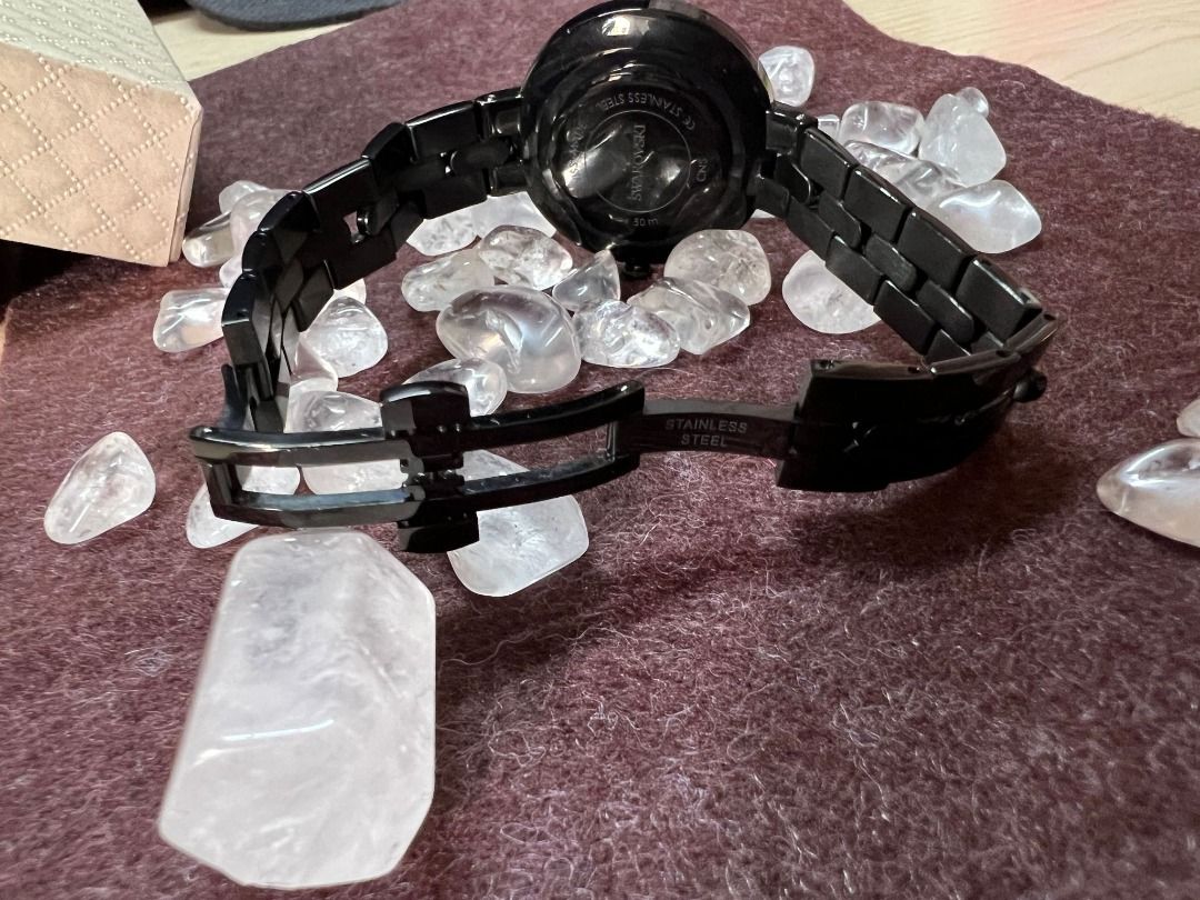 Swarovski Cosmopolitan Midnight Cipher Watch, Women's Fashion, Watches ...