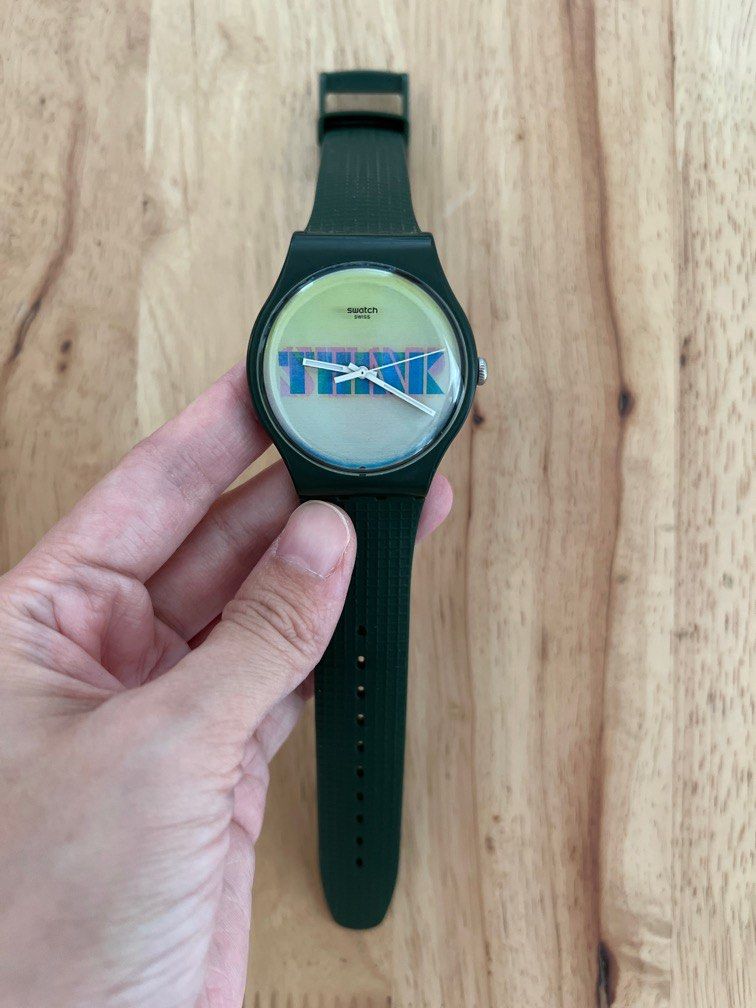 Swatch Watch Stop-Think-Talk, Women's Fashion, Watches & Accessories ...