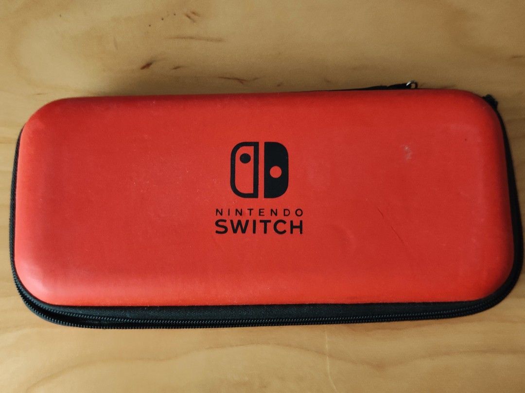 Switch gen1 gen2 red carrying case pouch carrying casing, Video Gaming ...