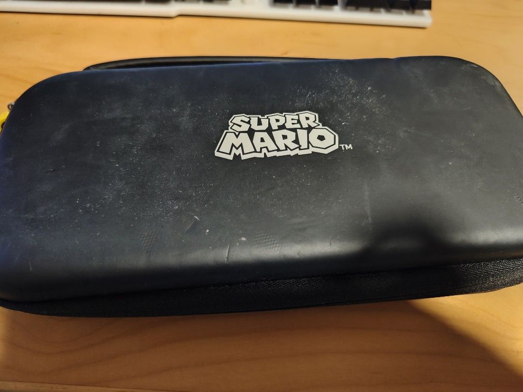 Switch gen1 gen2 super Mario pouch carrying case casing 12 slot, Video ...