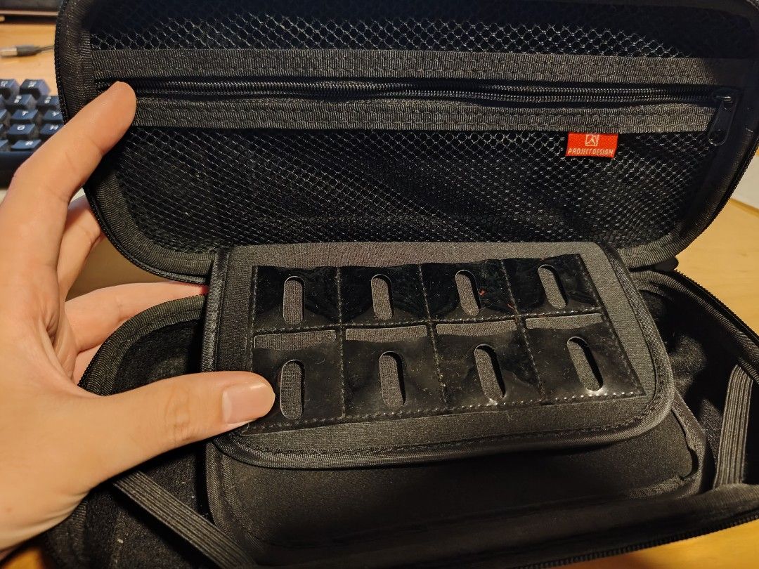 Switch gen1/gen2 project design pouch carrying case carry casing zip 8 ...