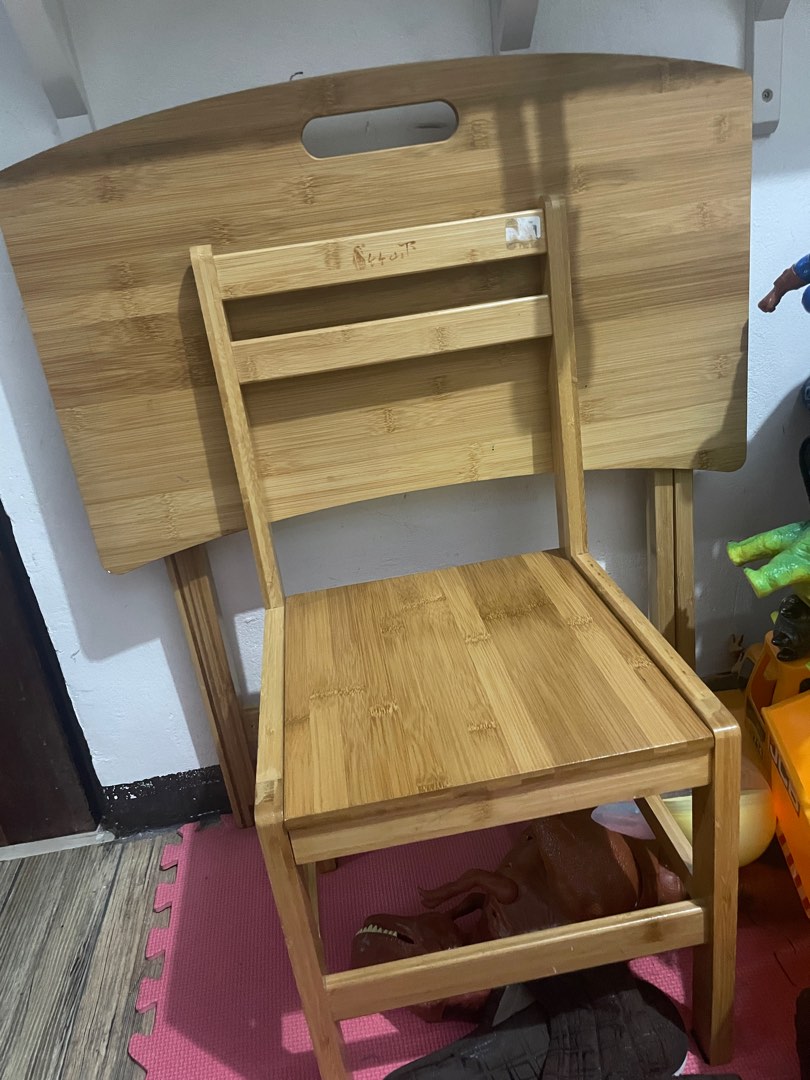 Table and chair, Babies & Kids, Baby Nursery & Kids Furniture, Kids ...