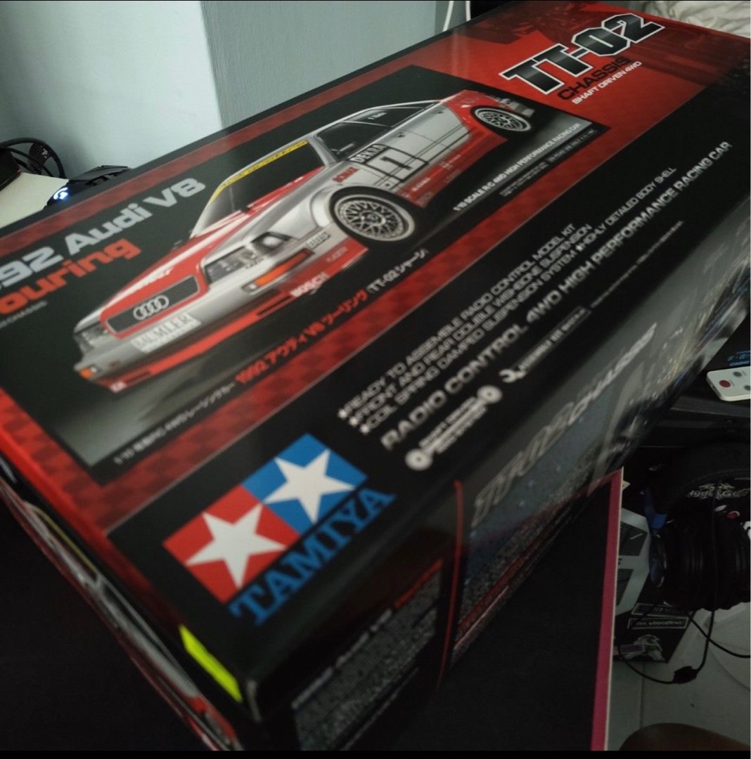 Tamiya tt02 RC car Audi V8 touring, Hobbies & Toys, Toys & Games on ...