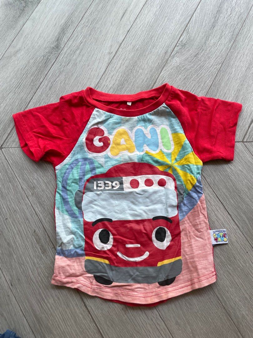 Tayo Gani The Little Bus T-Shirt 2-3 Y, Babies & Kids, Babies & Kids ...