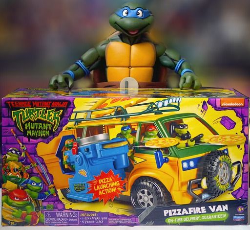 Teenage Mutant Ninja Turtles: Mutant Mayhem Pizza Fire Delivery Van by ...