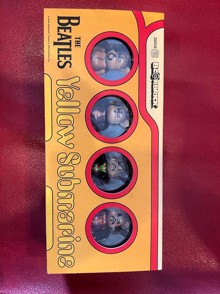 THE BEATLES(Vintage) YELLOW SUBMARINE BE@RBRICK SET(100%), Hobbies ...