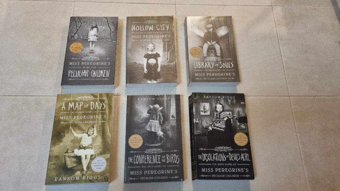COMPLETE 6 BOOK SET of The Peculiar Children Series, by Ransom Riggs ...