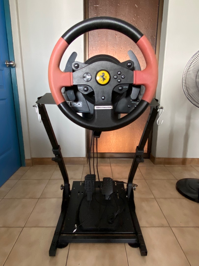 Thrustmaster T150 Ferrari Wheel, Video Gaming, Gaming Accessories ...