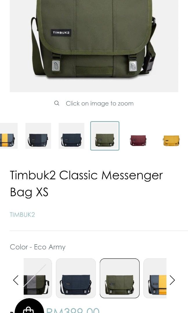 Timbuk2 Classic Messenger XS, Men's Fashion, Bags, Sling Bags on Carousell