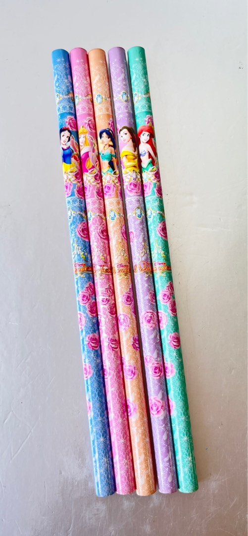 Tokyo Disney Princess HB Pencil Set, Hobbies & Toys, Stationery & Craft ...