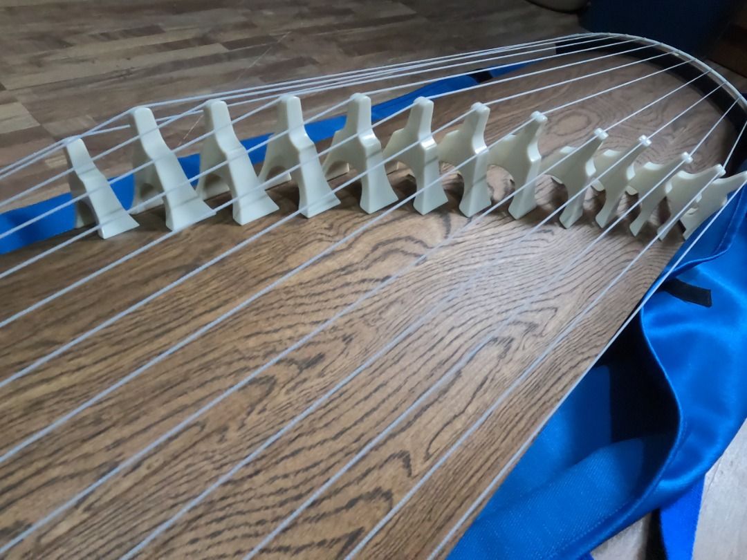 Traditional 13-stringed Japanese Koto on Carousell