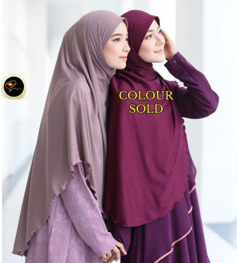 Tudung Labuh Instant Ombak, Women's Fashion, Muslimah Fashion, Hijabs ...