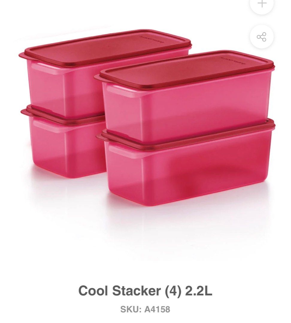 Tupperware Cool Stacker, Furniture & Home Living, Kitchenware ...