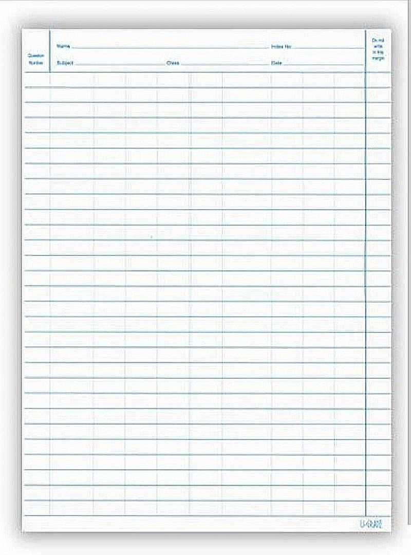 Ugrade A4 book keeping columns paper, Hobbies & Toys, Stationery ...