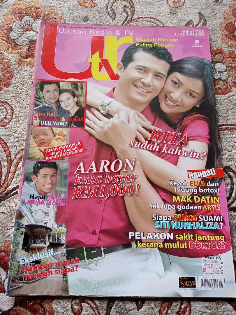 URTV 1-15 JUN (2008), Hobbies & Toys, Books & Magazines, Magazines on ...