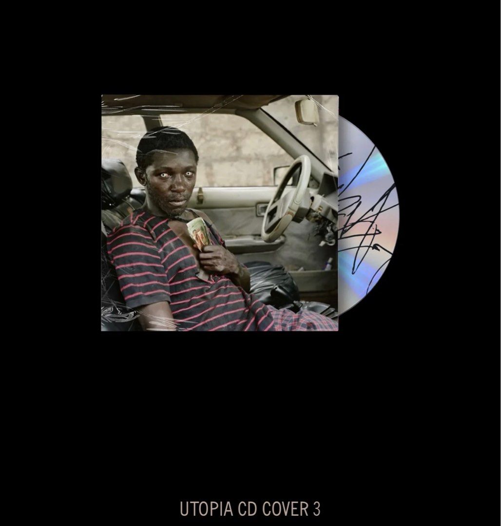 Travis Scott UTOPIA Cover Album 3 CD, Hobbies & Toys, Music & Media ...