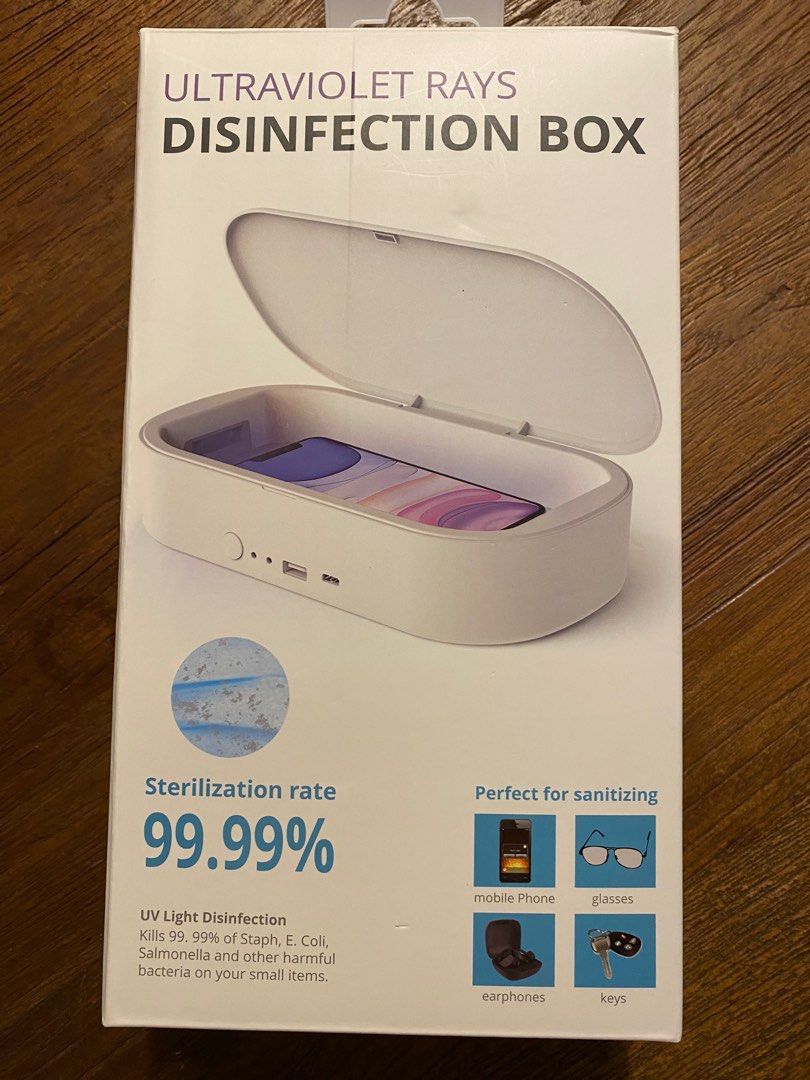 UV Disinfecting Box, Furniture & Home Living, Cleaning & Homecare ...