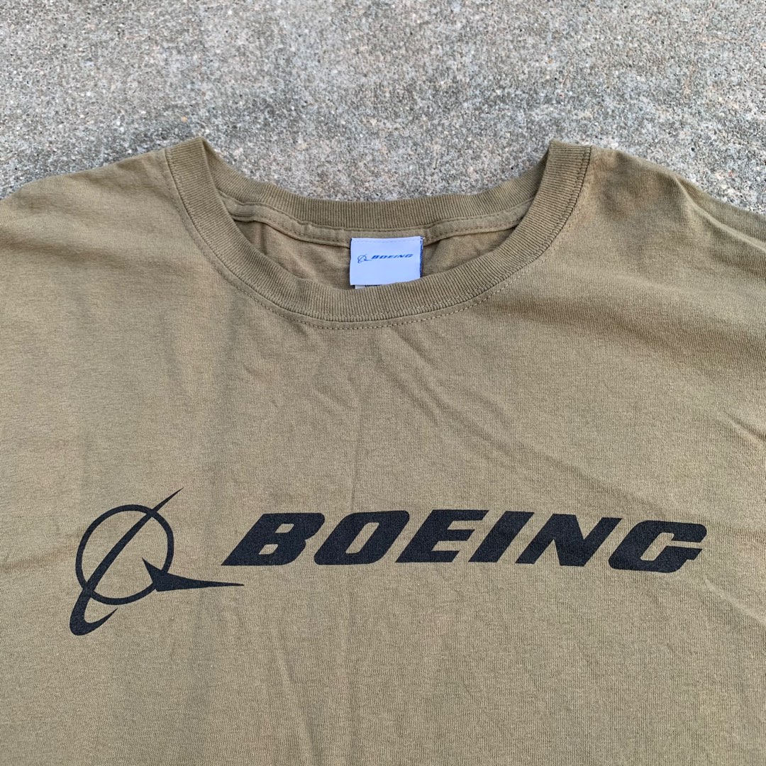Vintage Boeing Tee, Men's Fashion, Tops & Sets, Tshirts & Polo Shirts ...