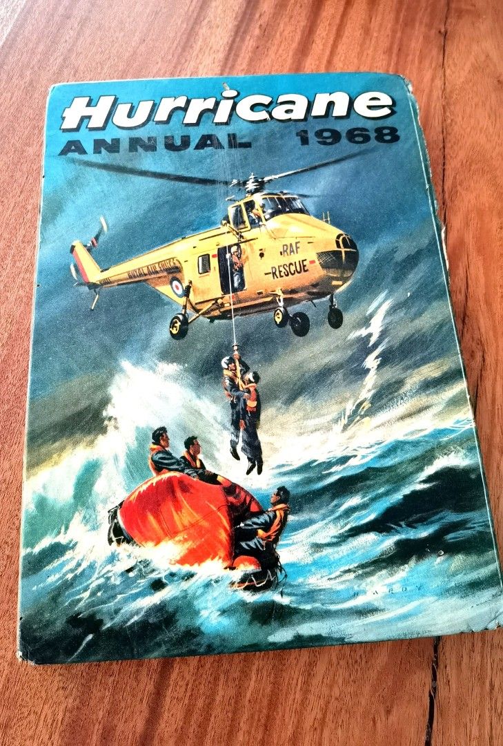 Vintage Book Magazine Comic Hurricane Annual Year 1968, Hobbies & Toys ...