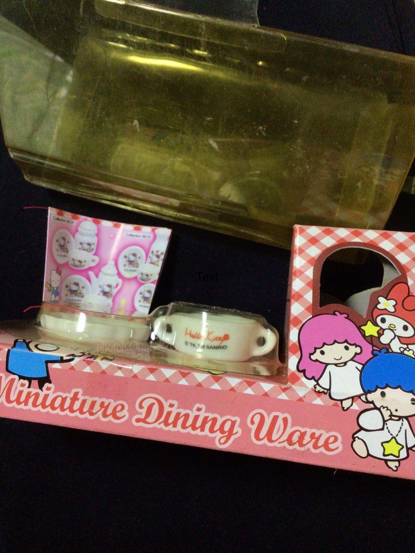 Vintage Hello Kitty Miniature Dining Ware on Carousell