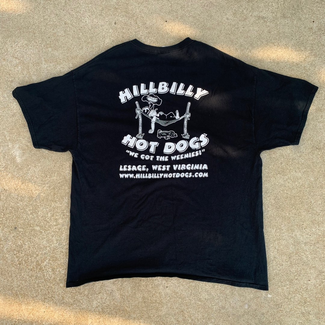 Vintage HillBilly Hot Dogs Tee, Men's Fashion, Tops & Sets, Tshirts ...