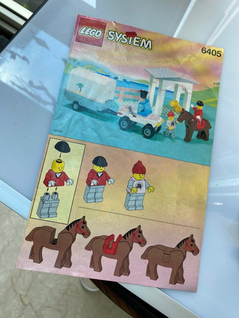 Vintage Lego System Sunset Stables 6405 complete with instructions ...