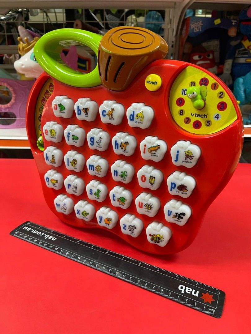 Vtech Alphabet Apple, Hobbies & Toys, Toys & Games on Carousell