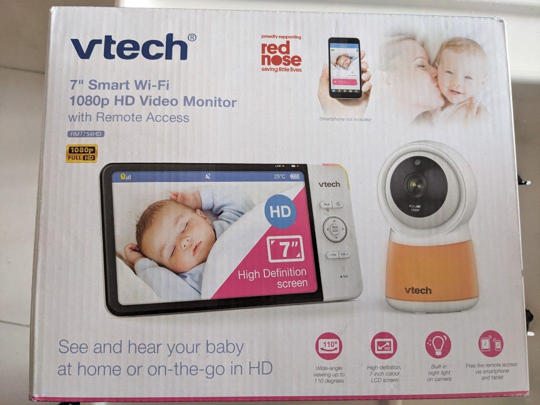 VTech Baby Monitor Only, Babies & Kids, Baby Monitors on Carousell