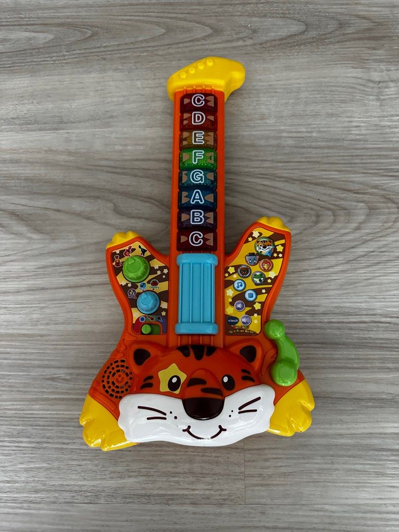 VTech Guitar, Babies & Kids, Infant Playtime on Carousell