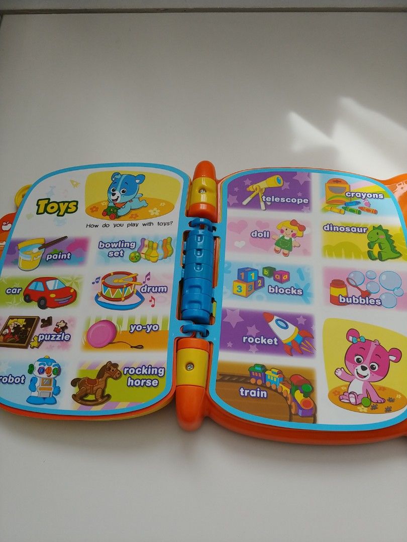 Vtech my first word book, Babies & Kids, Infant Playtime on Carousell