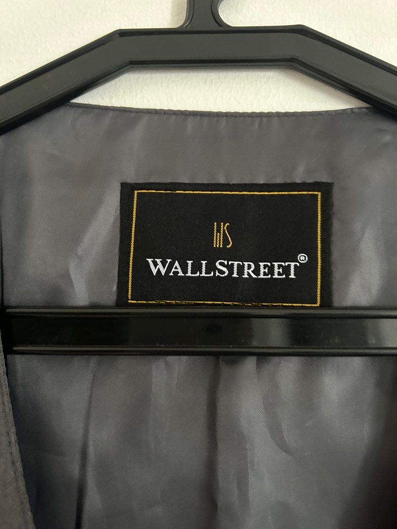 Wall Street formal men vest on Carousell