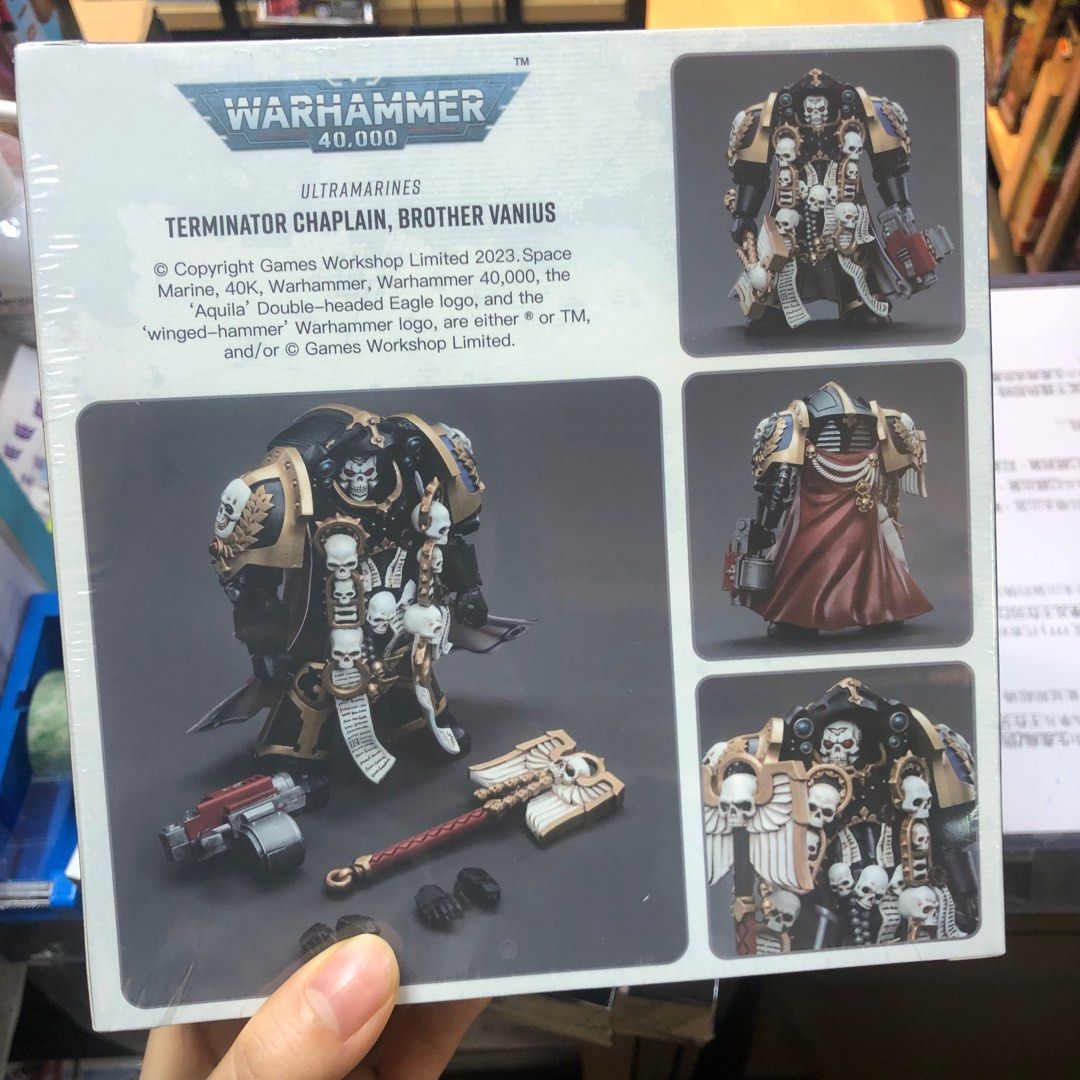 WARHAMMER JT6335 Grey Knights Grand Master Voldus, JT5208 Space Wolves ...
