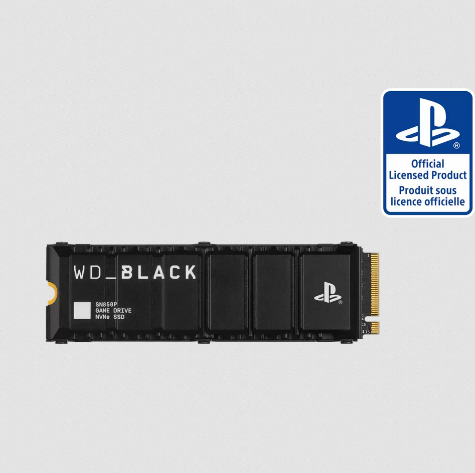 WD_BLACK SN850P NVMe™ SSD for PS5 1/2/4TB, Computers & Tech, Parts ...