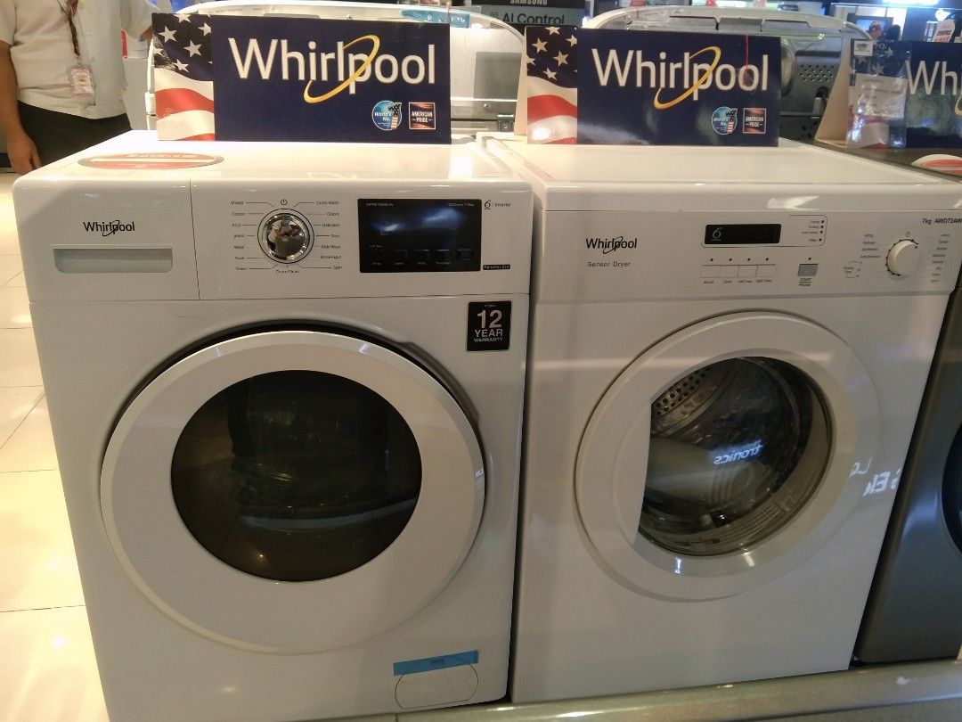 Whirlpool Front Load Washing Machine, TV & Home Appliances, Washing ...