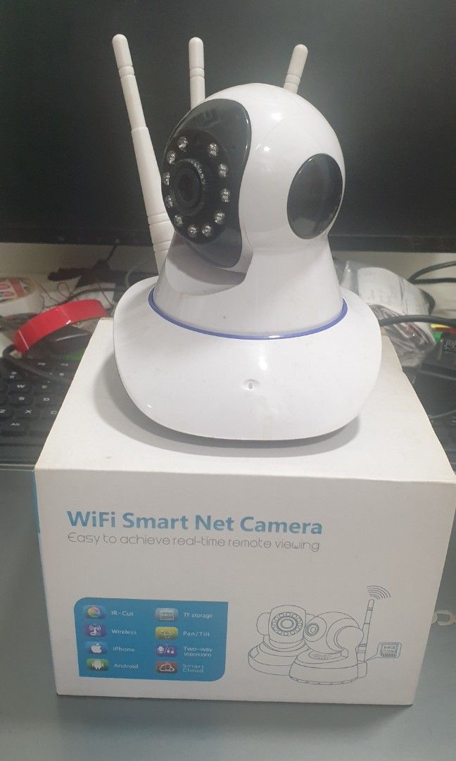 WiFi smart net camera, Furniture & Home Living, Security & Locks ...