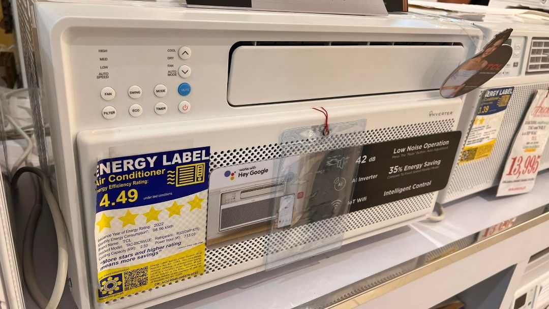 Window Type Aircon TCL Brand New Model, TV & Home Appliances, Air ...