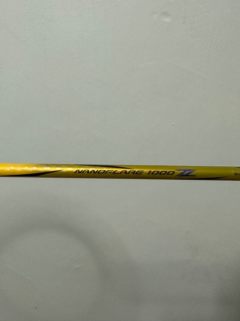 Yonex Nanoflare 1000zz, Sports Equipment, Sports & Games, Racket & Ball ...