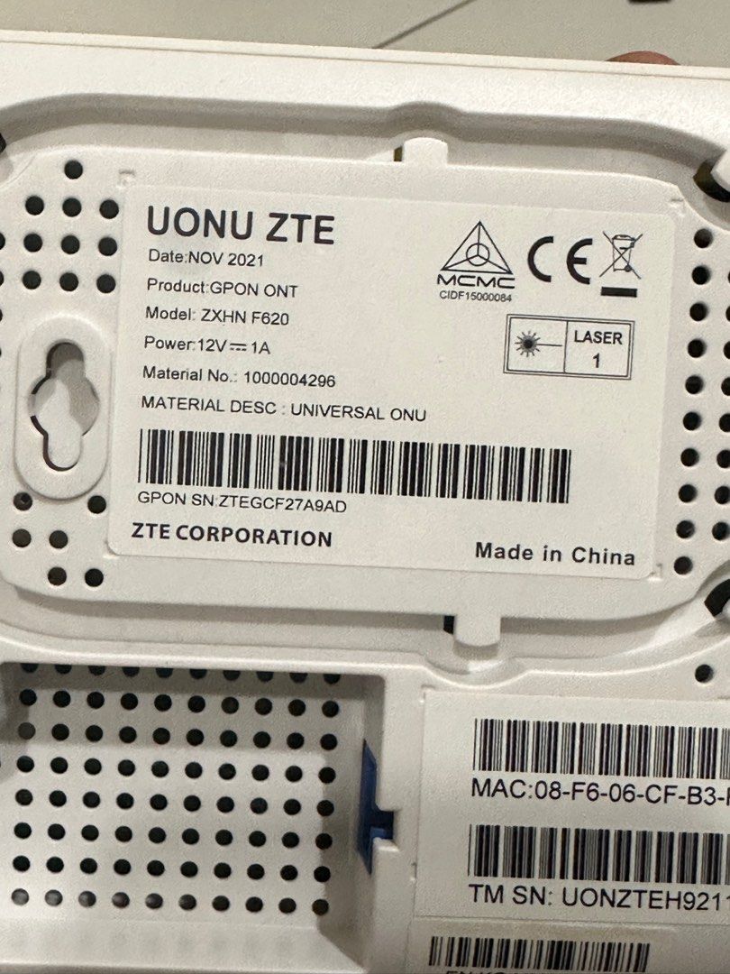Zte Modem Computers And Tech Parts And Accessories Networking On Carousell