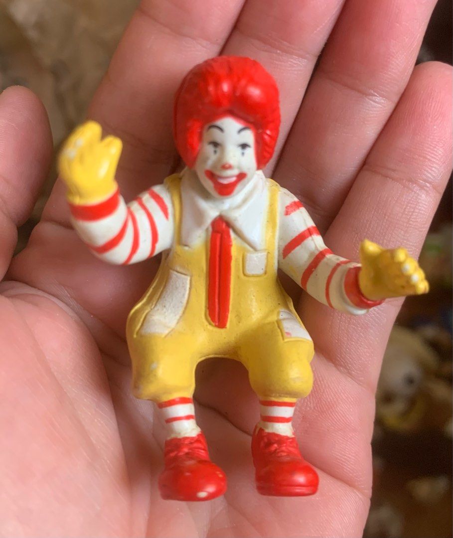 1990 Vintage Carnival Ronald McDonald figurine happy meal Plastic Toy ...