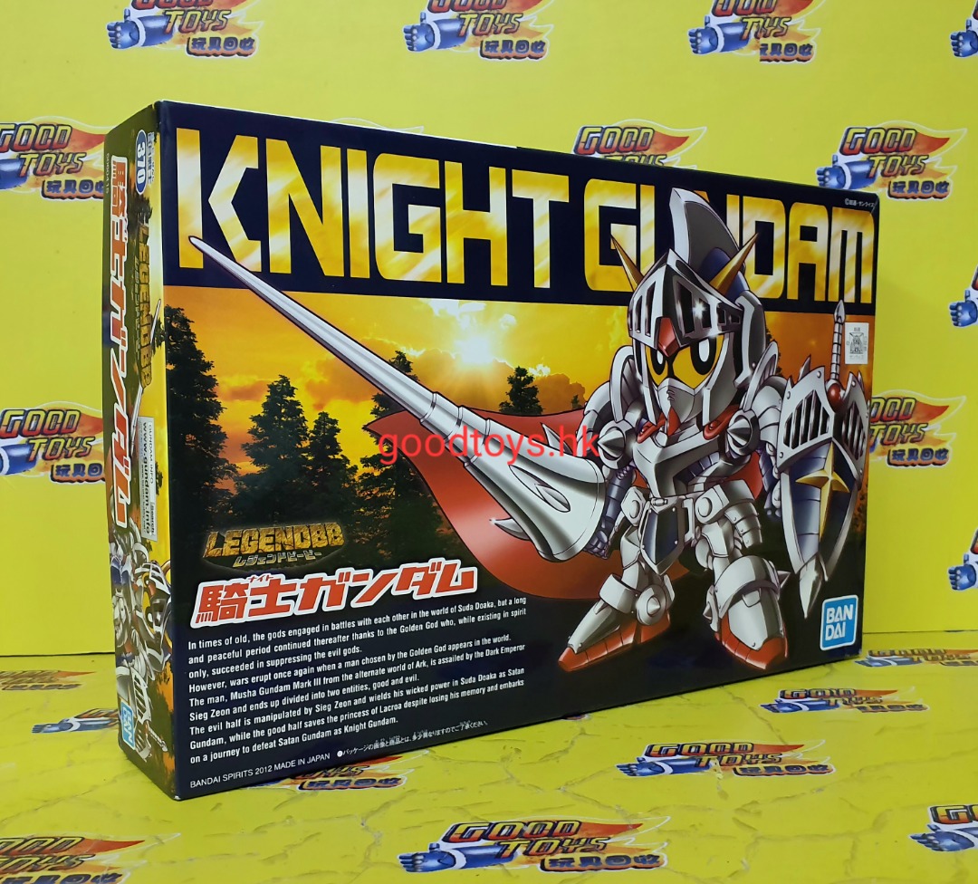 全新未砌 BANDAI 高達 GUNDAM BB LEGEND 370 騎士高達 BB戰士 SD高達模型 頑駄無, 興趣及遊戲, 玩具 & 遊戲類 - Carousell