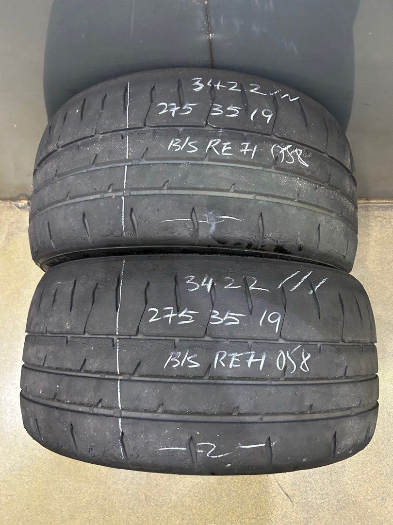 275/35/19 re71rs used tyre, Car Accessories, Tyres & Rims on Carousell