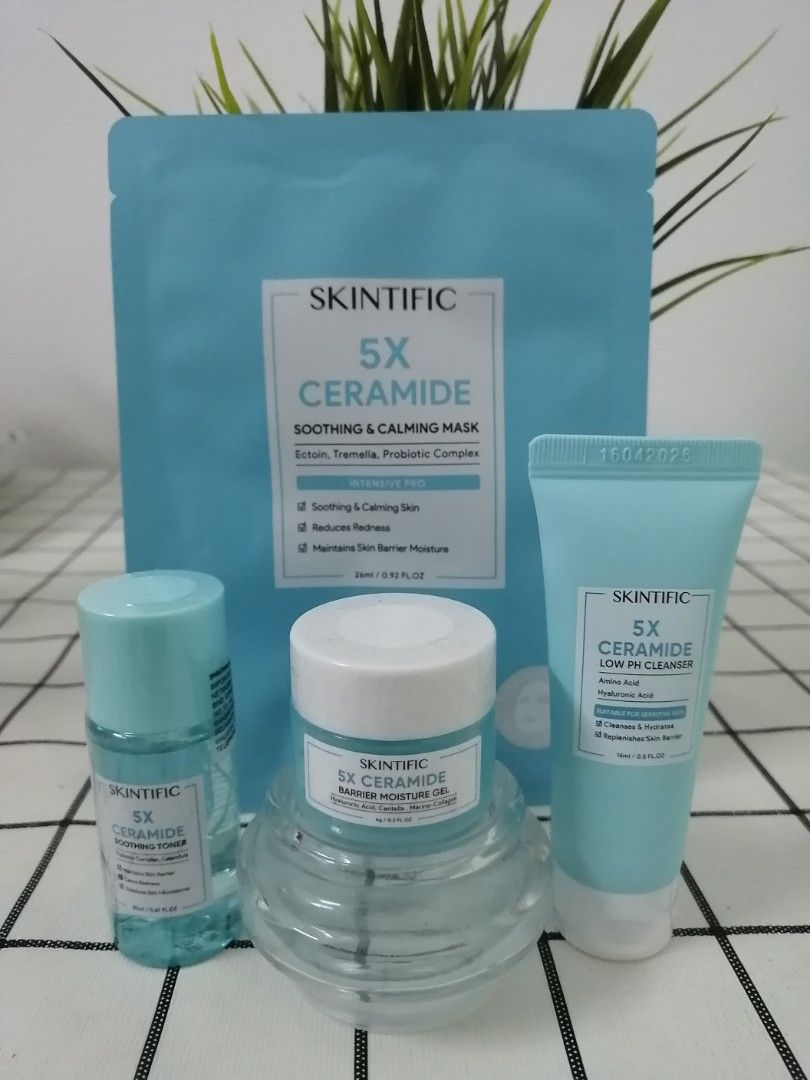 4 IN 1 TRAVEL SET SKINTIFIC, Beauty & Personal Care, Face, Face Care on ...