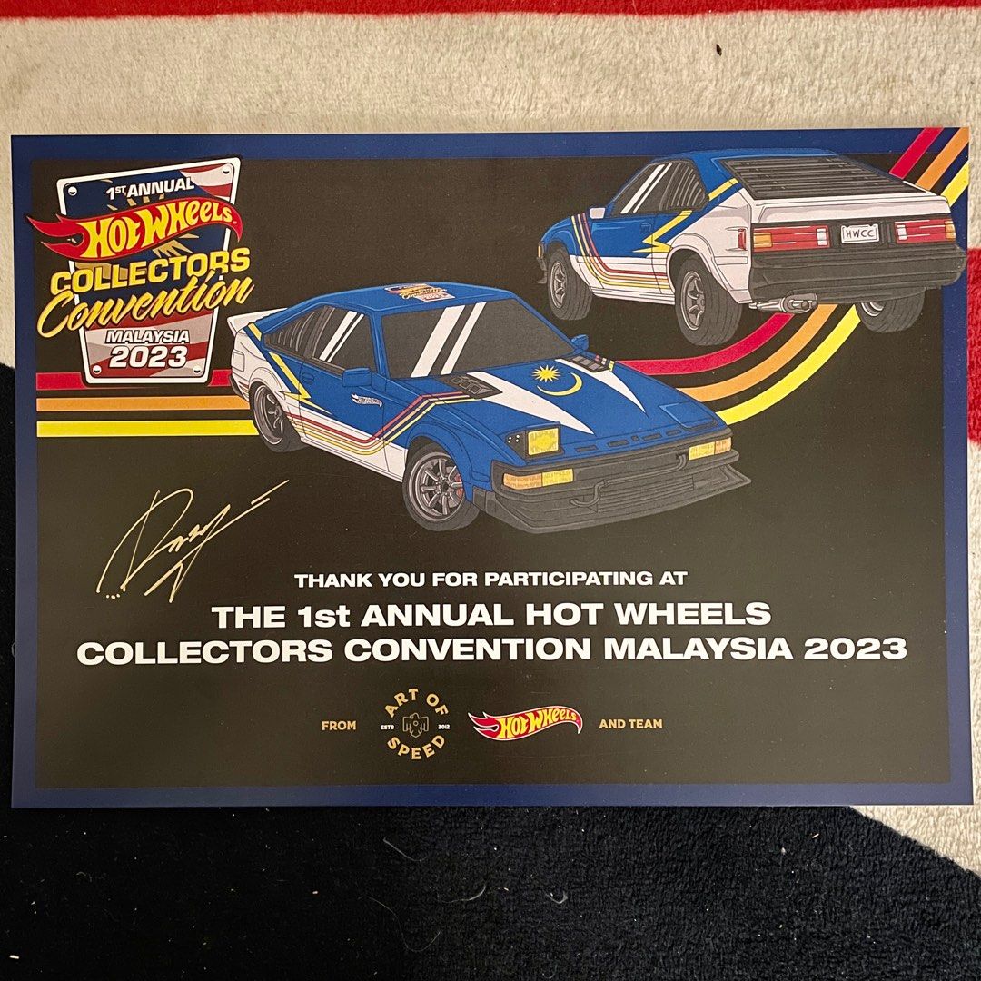 Hot Wheels ‘82 Toyota Supra Collectors Convention Malaysia, Hobbies ...