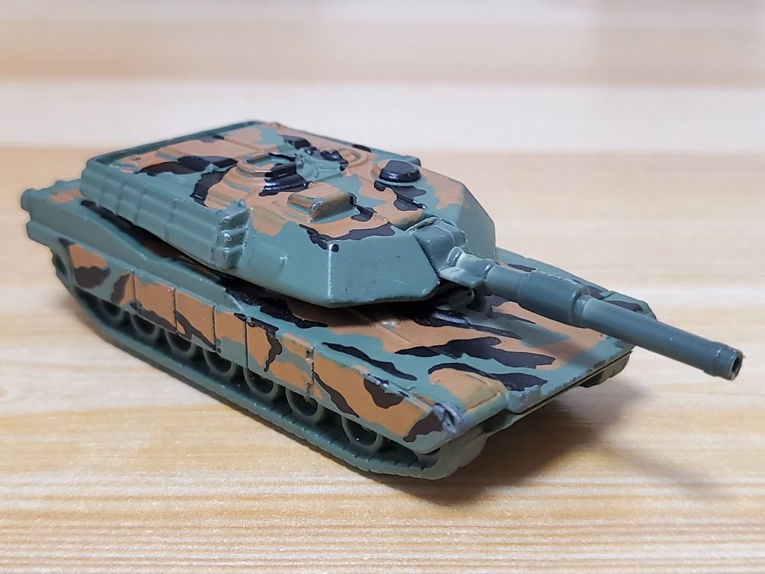[散裝,85%新] Matchbox Abrams Main Battle Tank 1:113 合金 模型 玩具 坦克車 Mattel 1/ ...