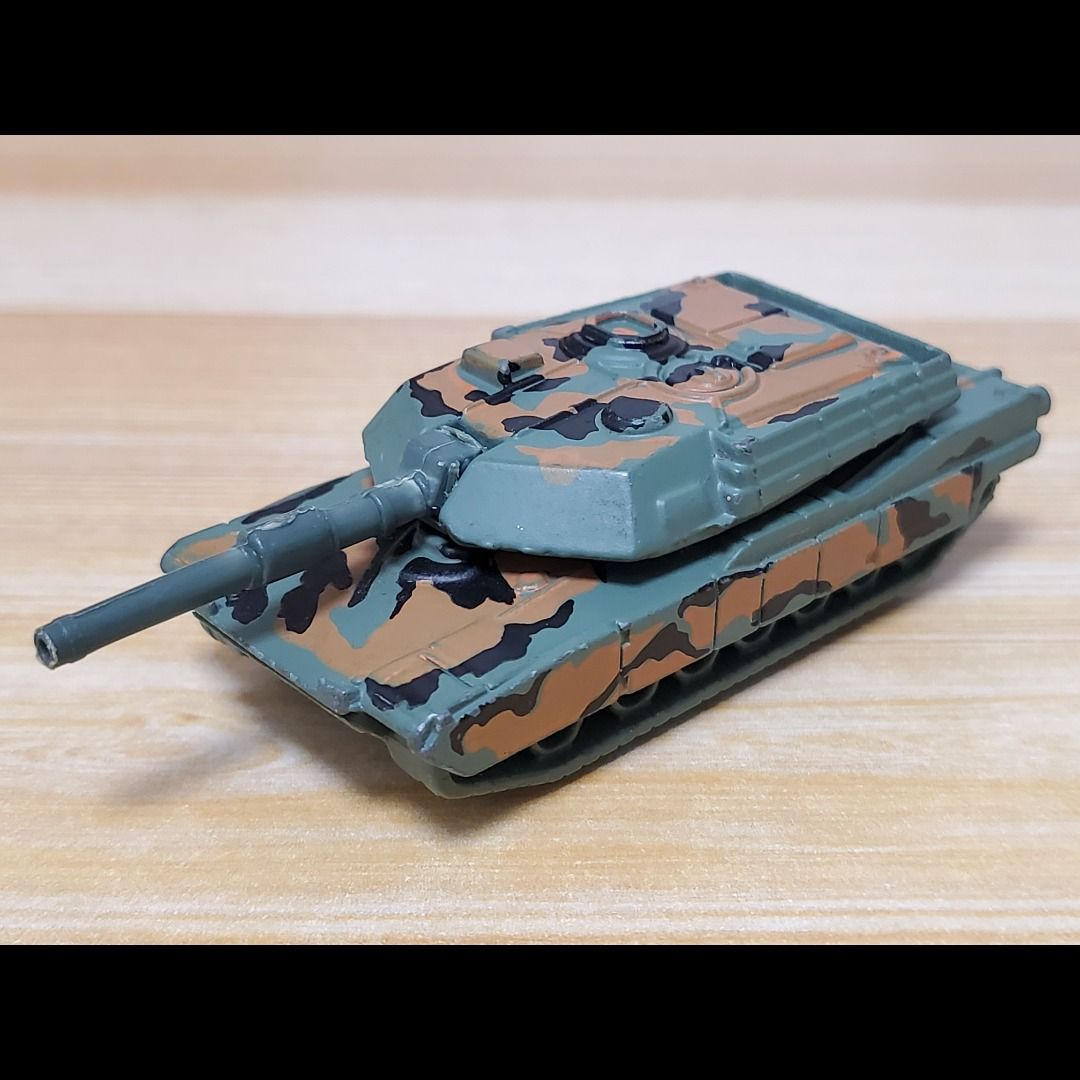 [散裝,85%新] Matchbox Abrams Main Battle Tank 1:113 合金 模型 玩具 坦克車 Mattel 1/ ...
