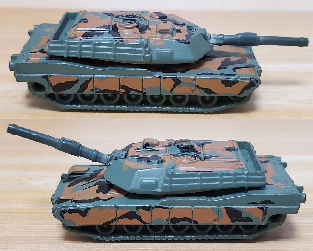 [散裝,85%新] Matchbox Abrams Main Battle Tank 1:113 合金 模型 玩具 坦克車 Mattel 1/ ...