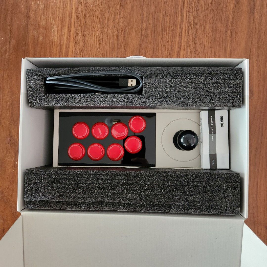 8BitDo Wireless Arcade Stick, Video Gaming, Gaming Accessories ...