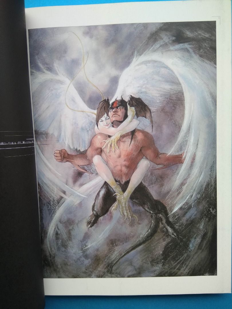永井豪 惡魔人 Devilman Illustrations (高田明美 司淳 桂正和 荻原一至 天野喜孝 小畑健)講談社日文版, 興趣及遊戲, 書本 & 文具, 雜誌及其他 - Carousell
